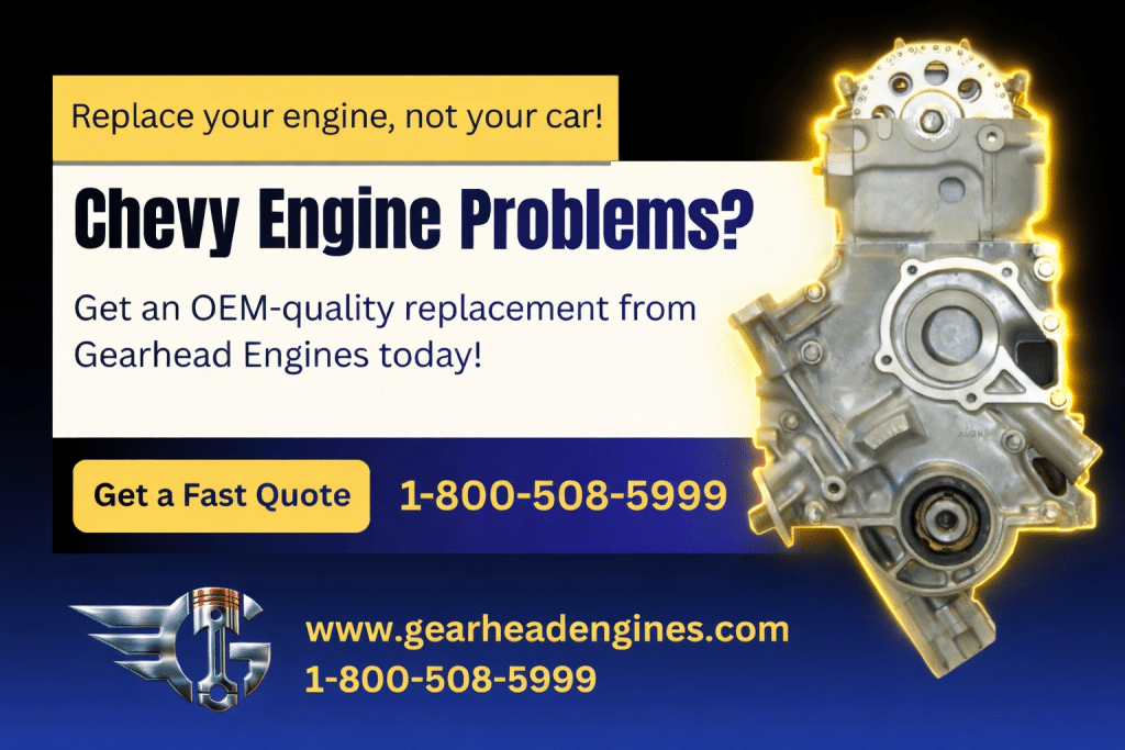 Remanufactured Chevy Engines | OEM-Quality Chevrolet Replacement ...